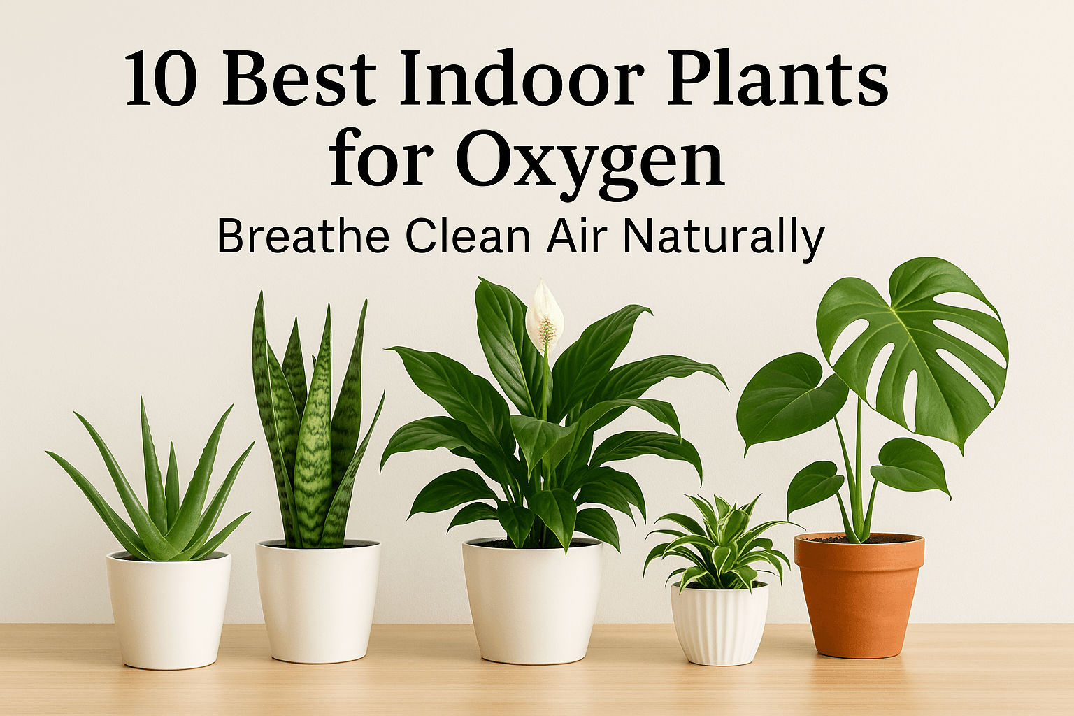 Plants That Naturally Clean The Air